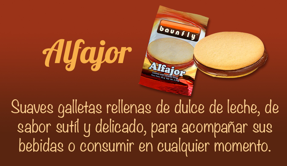 Brownies y Alfajores Baunfly